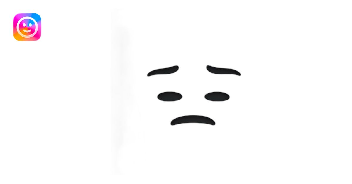 frown emoji | AI Emoji Generator