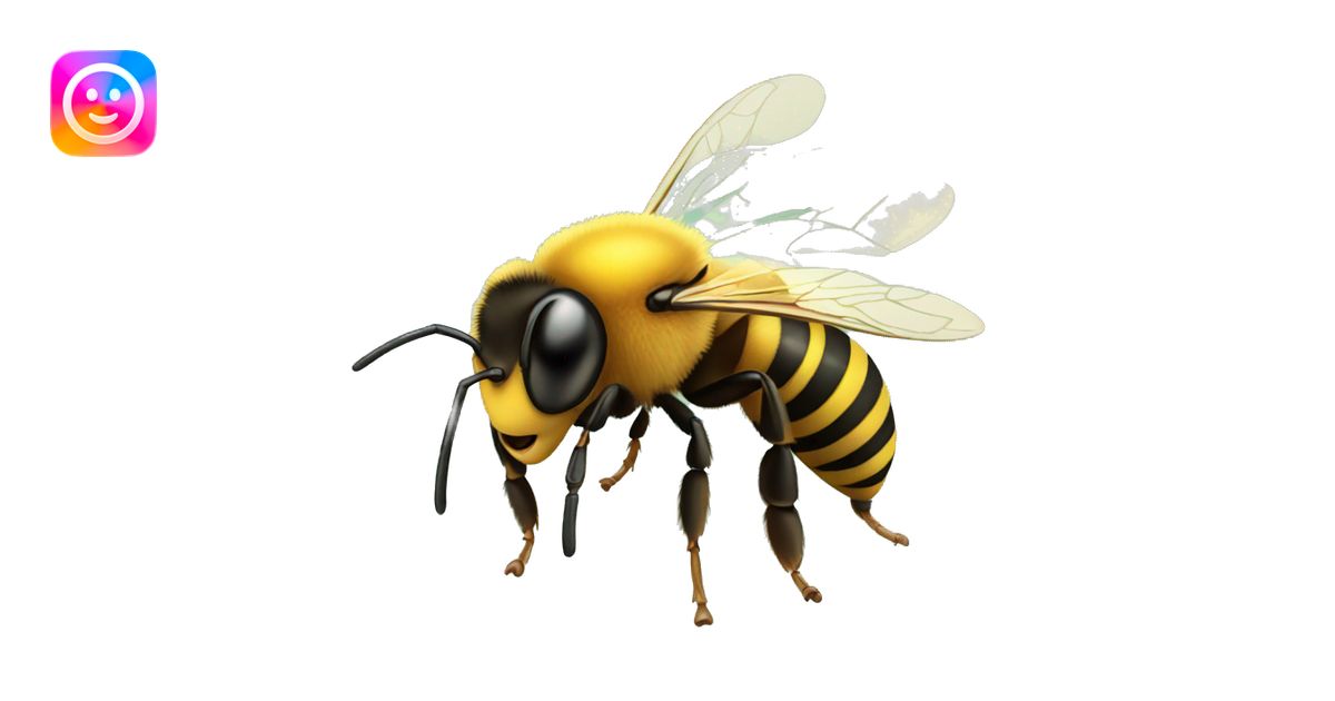 Bee emoji | AI Emoji Generator