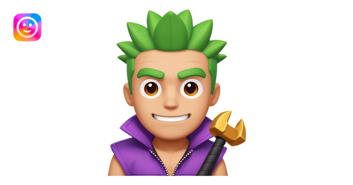Spike de Brawl star emoji | AI Emoji Generator