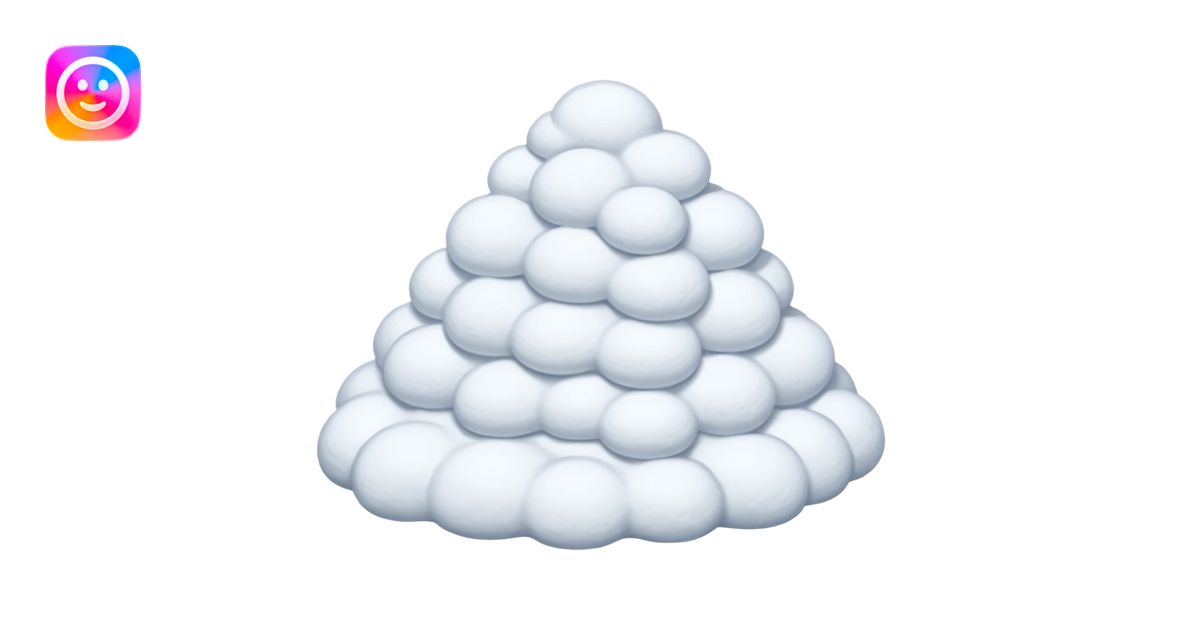 snow emoji | AI Emoji Generator