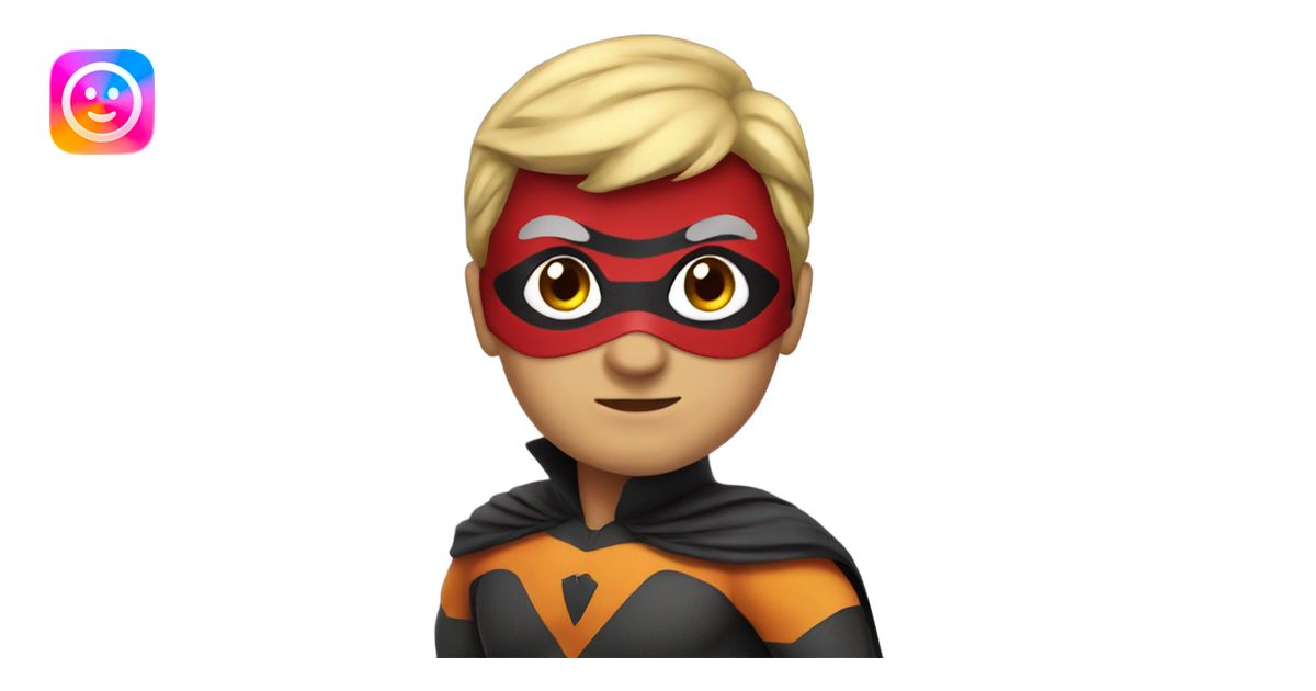 Robin superhero emoji | AI Emoji Generator