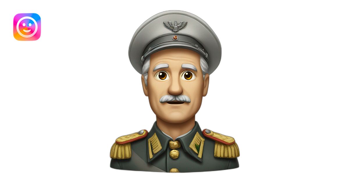 German ww2 general emoji | AI Emoji Generator