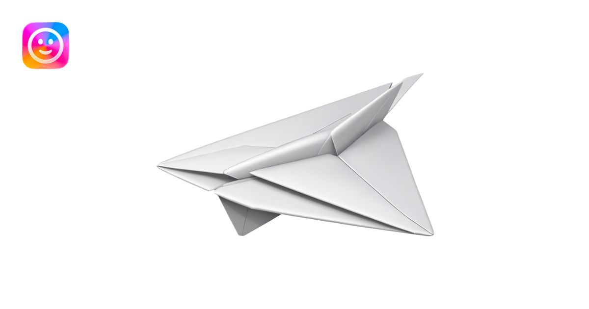 papper plane emoji | AI Emoji Generator