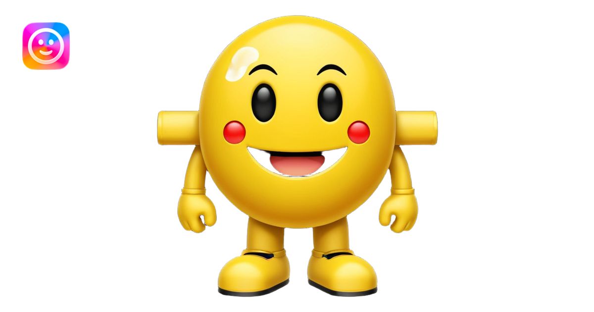 PAC man emoji | AI Emoji Generator