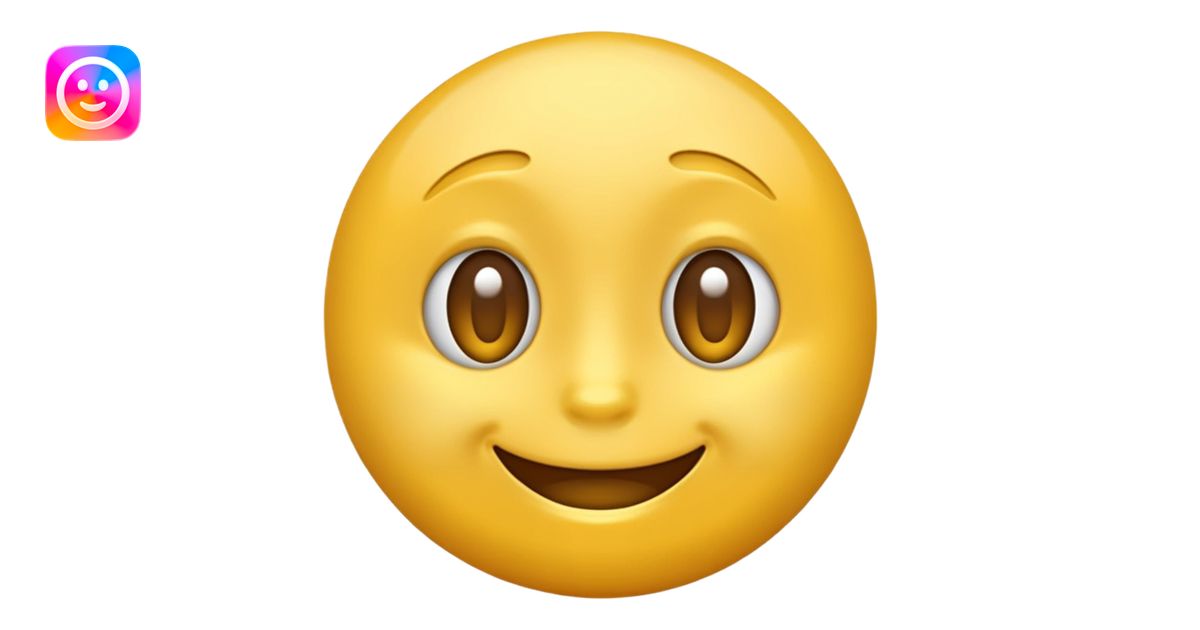 tight lipped smile, yellow emoji emoji | AI Emoji Generator