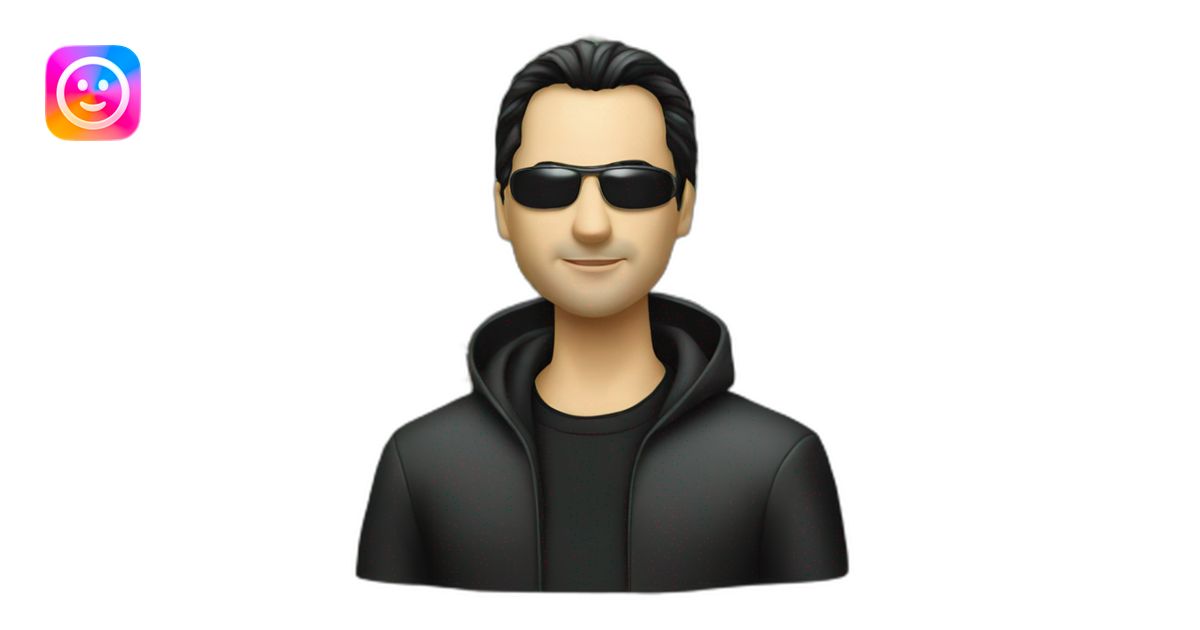 Matrix-neo emoji | AI Emoji Generator
