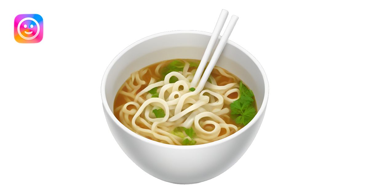 Pho soup noodles emoji | AI Emoji Generator