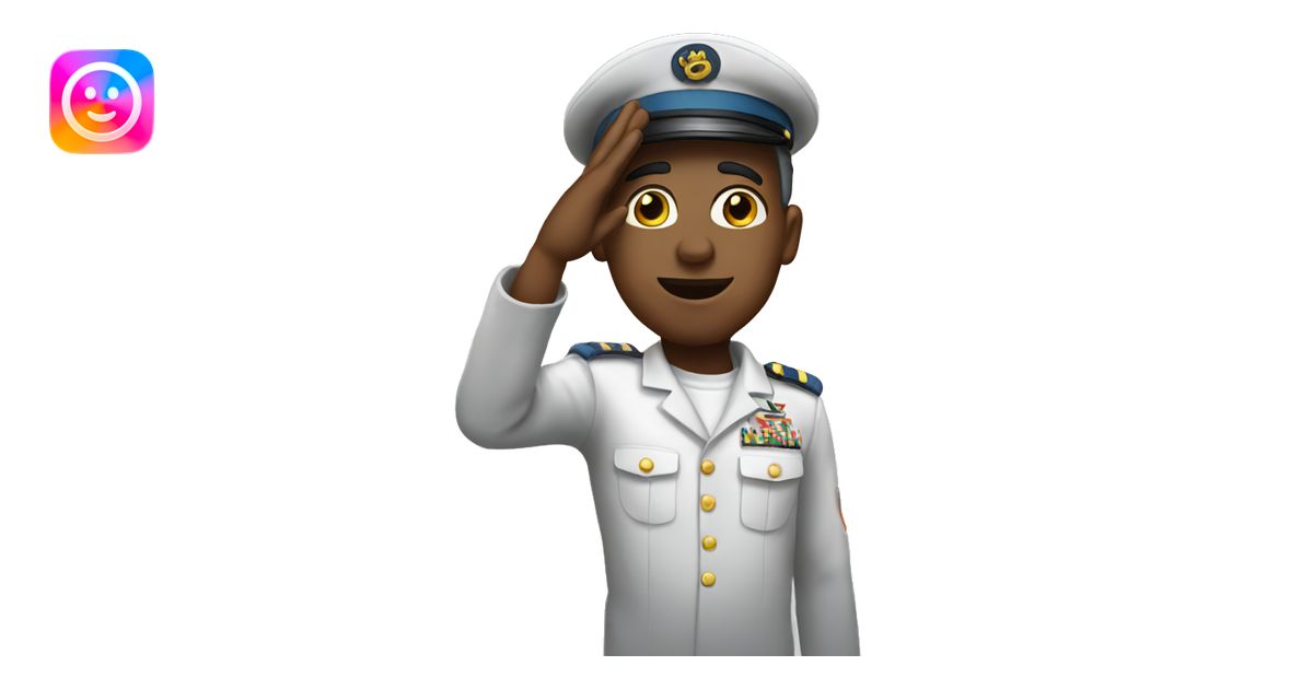 salute emoji | AI Emoji Generator