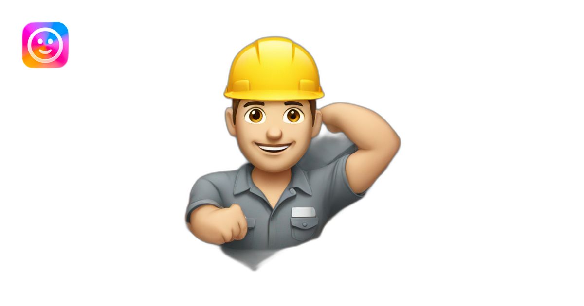 ROOF CONTRACTOR emoji | AI Emoji Generator