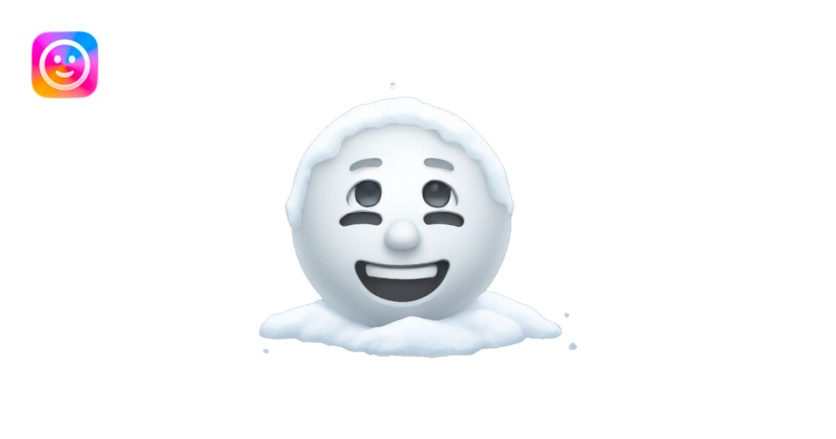 snow emoji | AI Emoji Generator