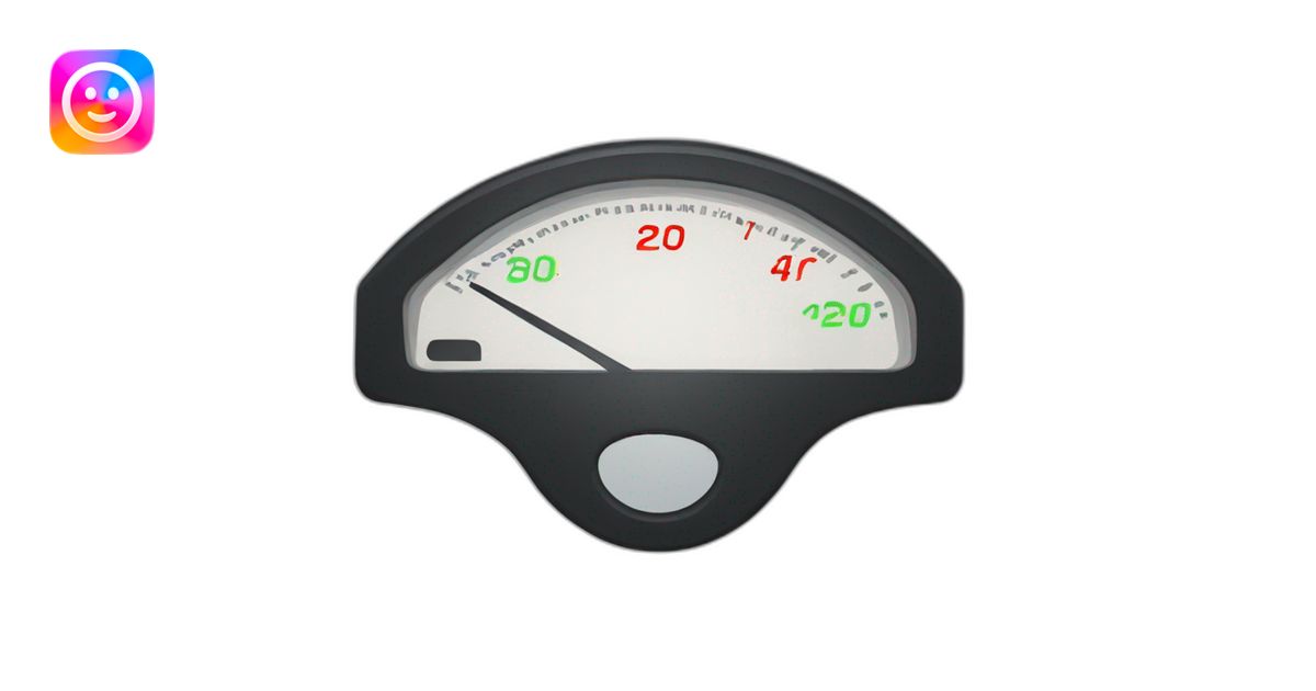 speedometer emoji | AI Emoji Generator