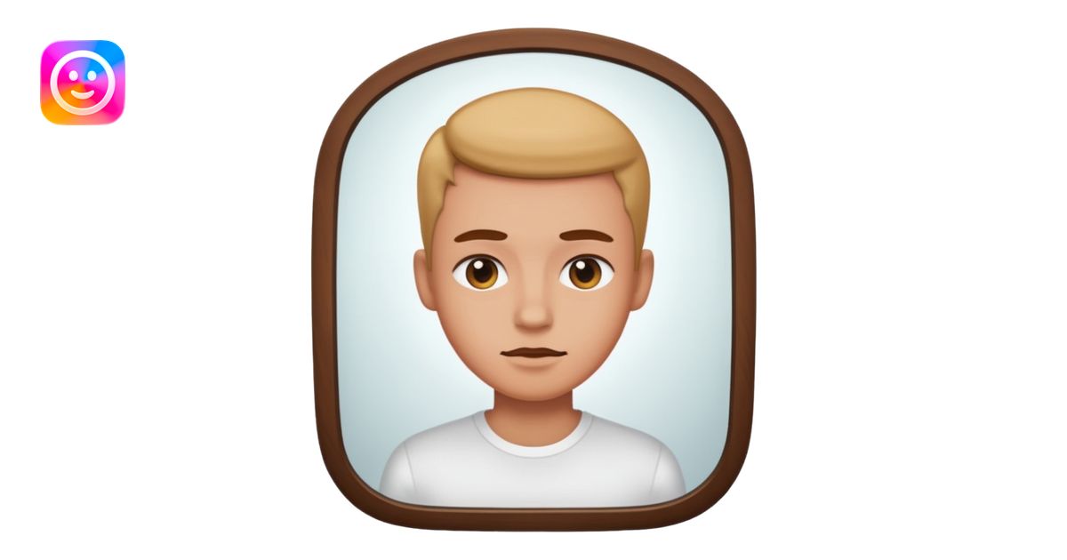 i look in the mirror emoji | AI Emoji Generator