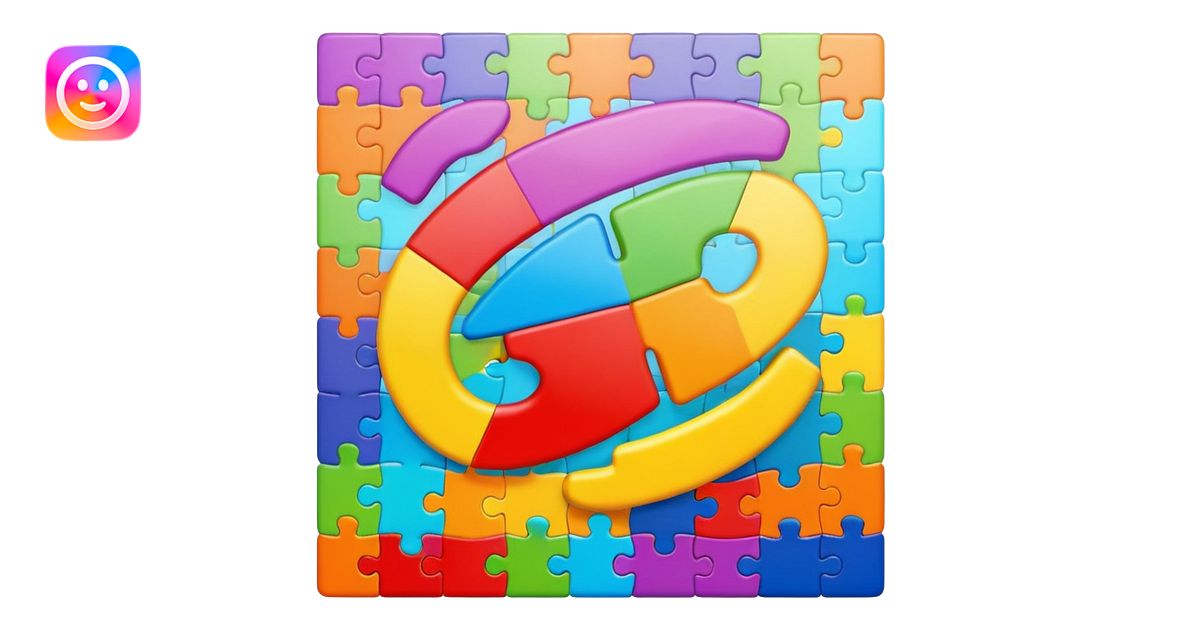puzzle emoji about Speed over Perfection emoji | AI Emoji Generator