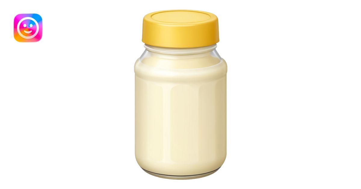 mayonaise single use portion emoji | AI Emoji Generator