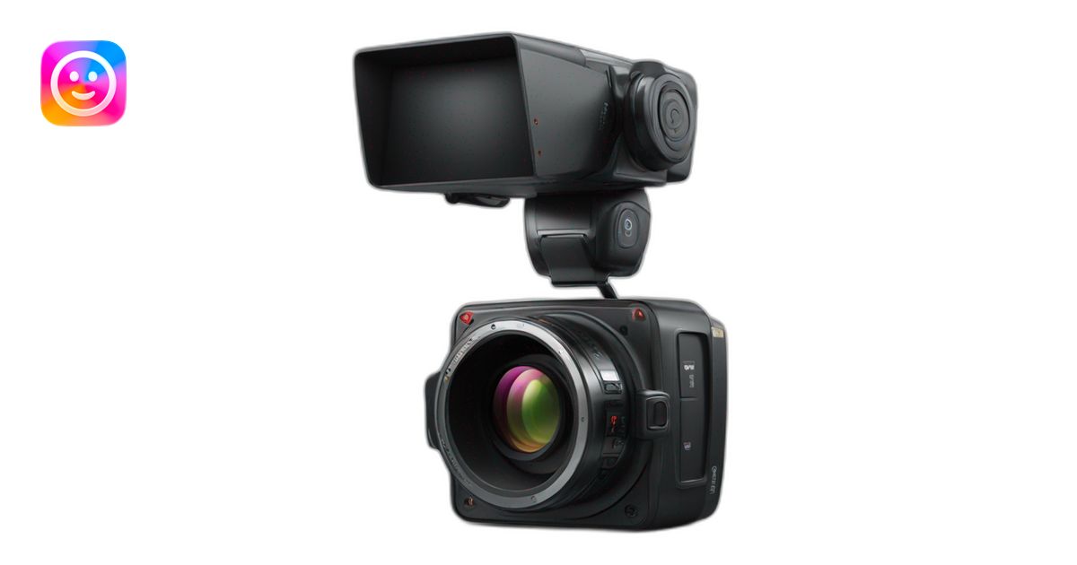 Blackmagic studio camera emoji | AI Emoji Generator