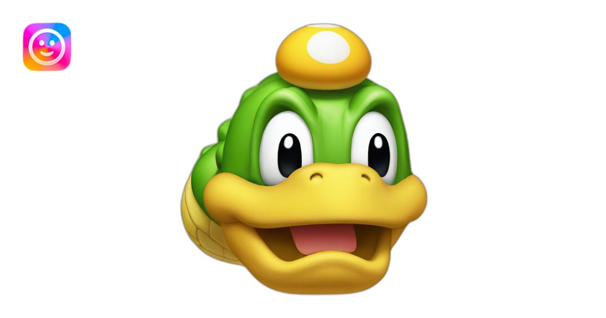 koopa troopa mario emoji | AI Emoji Generator