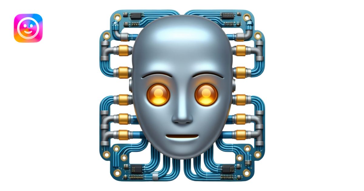 emoji of artificial intelligence itself emoji | AI Emoji Generator