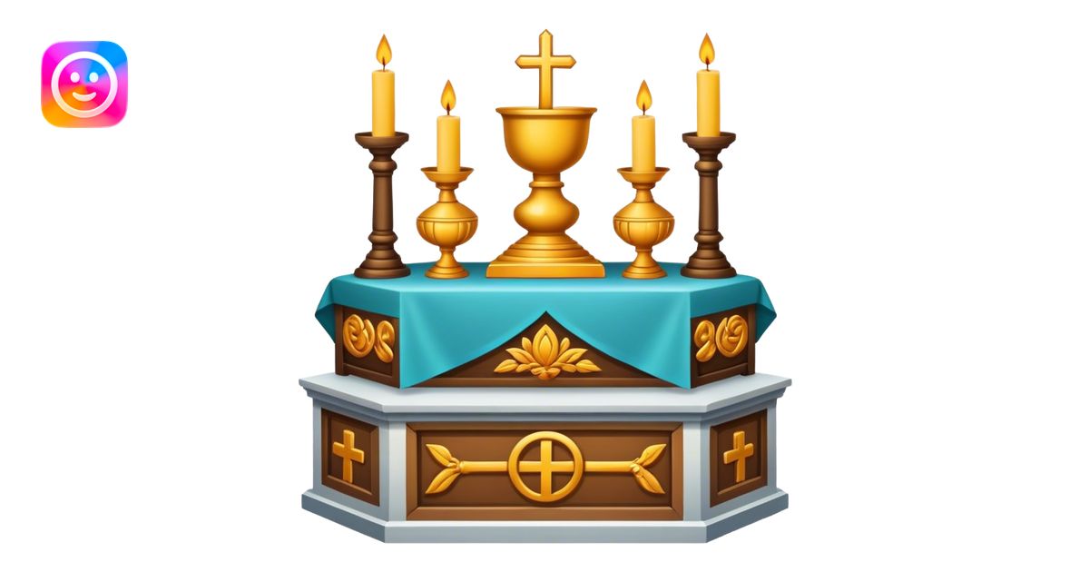 altar emoji | AI Emoji Generator
