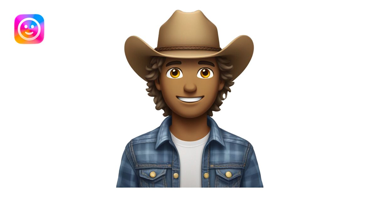 Country boy in Texas emoji | AI Emoji Generator