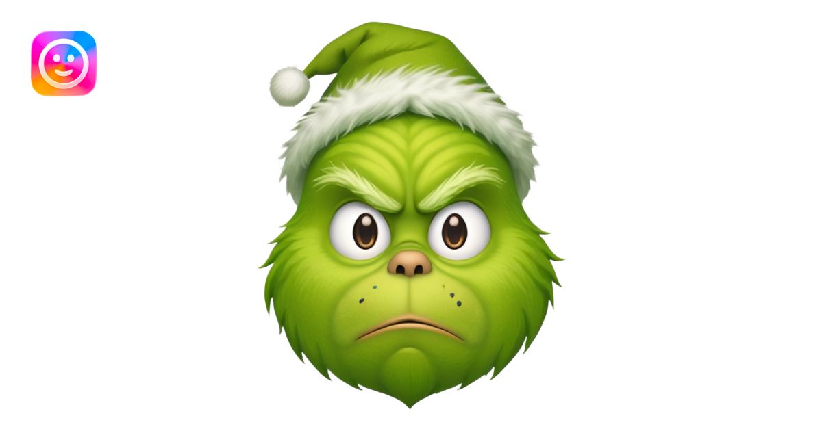 The Grinch emoji | AI Emoji Generator
