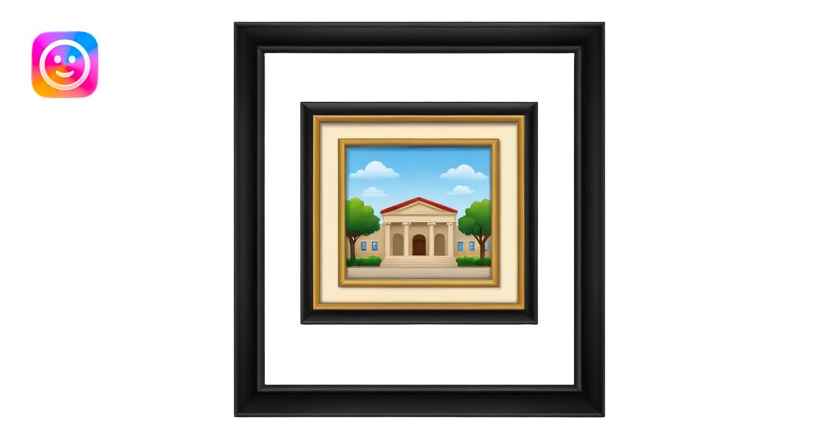 art gallery emoji | AI Emoji Generator