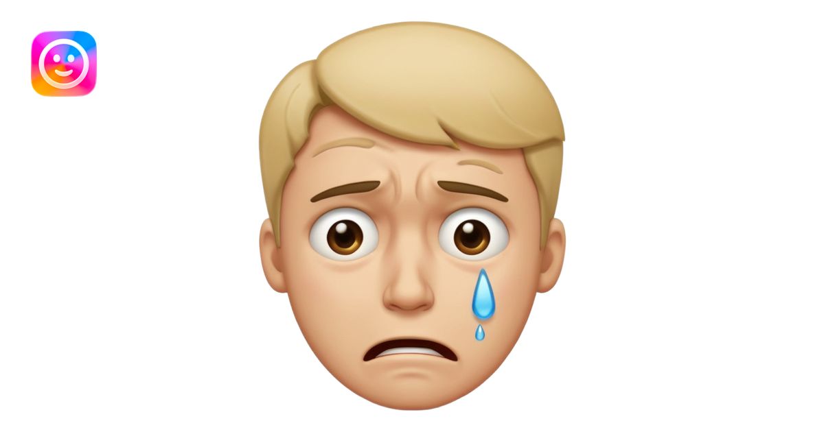 a guy who is also whining, he can't hold his tears and looks very ...