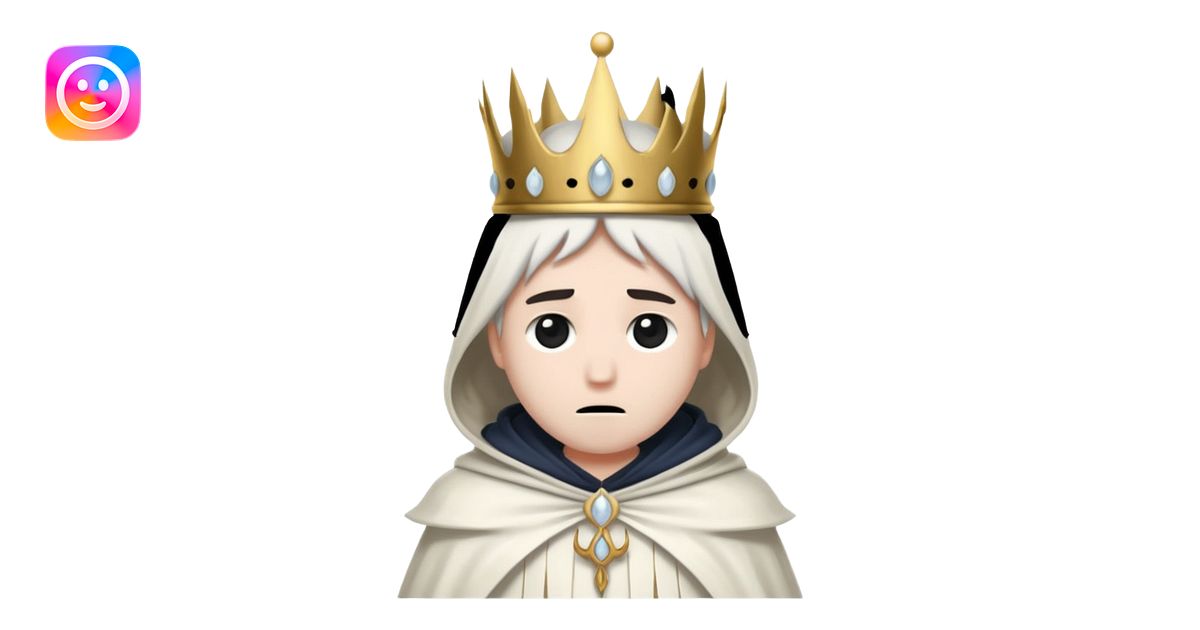 the pale king from hollow knight emoji | AI Emoji Generator