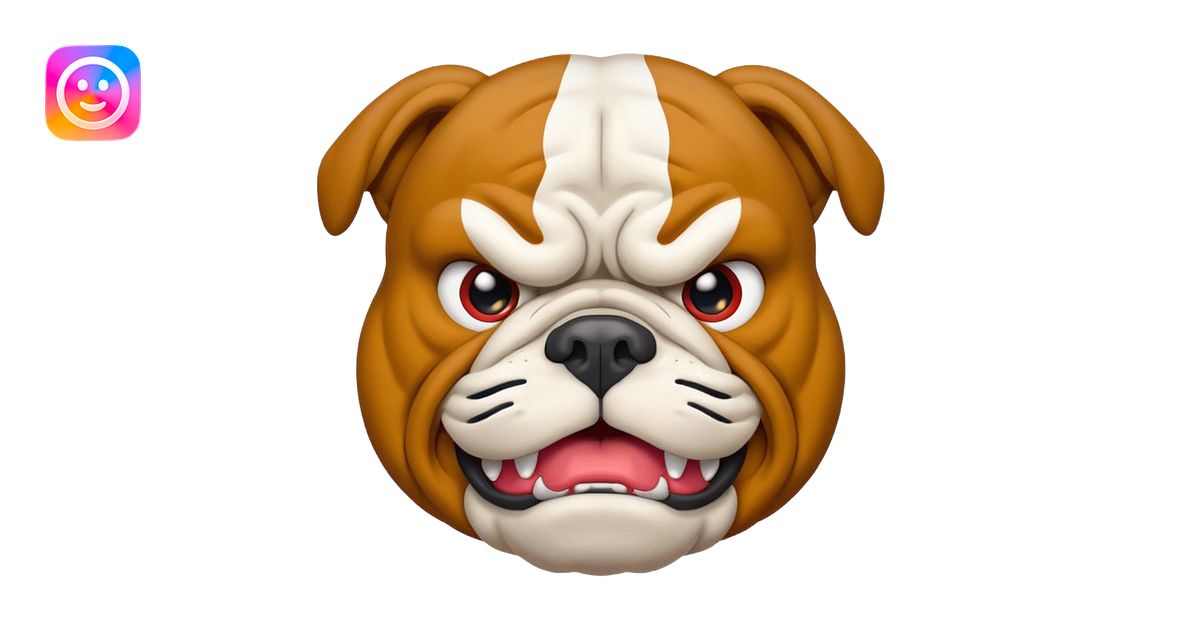 bulldogs team logo emoji | AI Emoji Generator