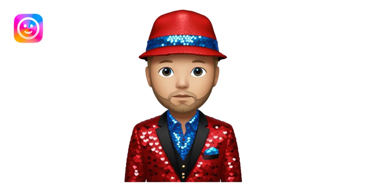 Fred Durst with sequin cream suit jacket with black shirt, red sequin ...