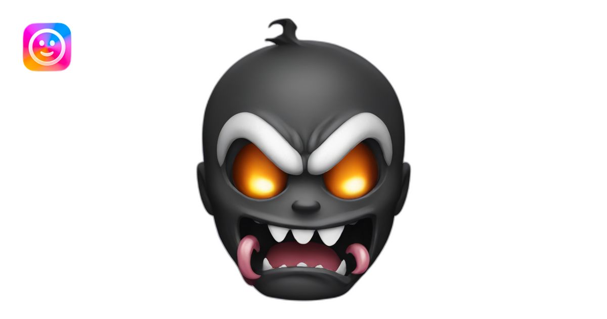 Angry venom emoji | AI Emoji Generator