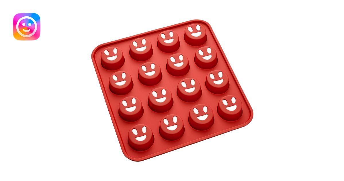 Silicone cake mold emoji | AI Emoji Generator