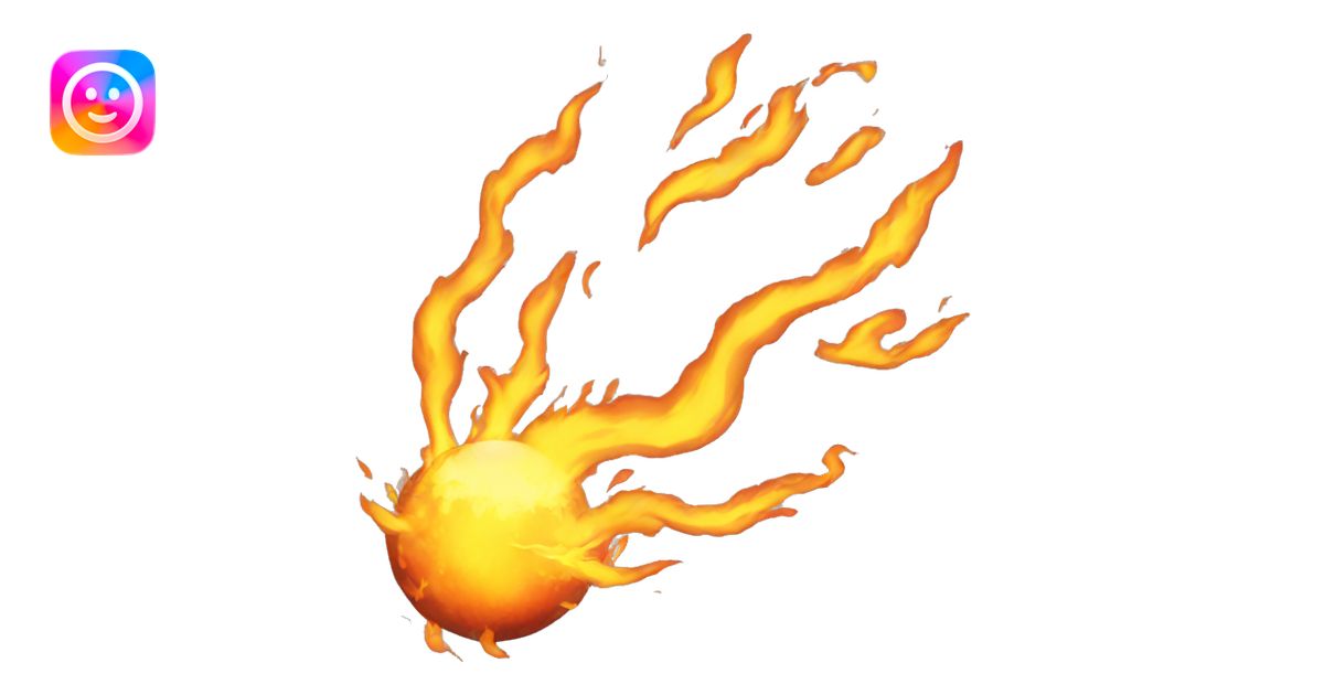fireball emoji | AI Emoji Generator