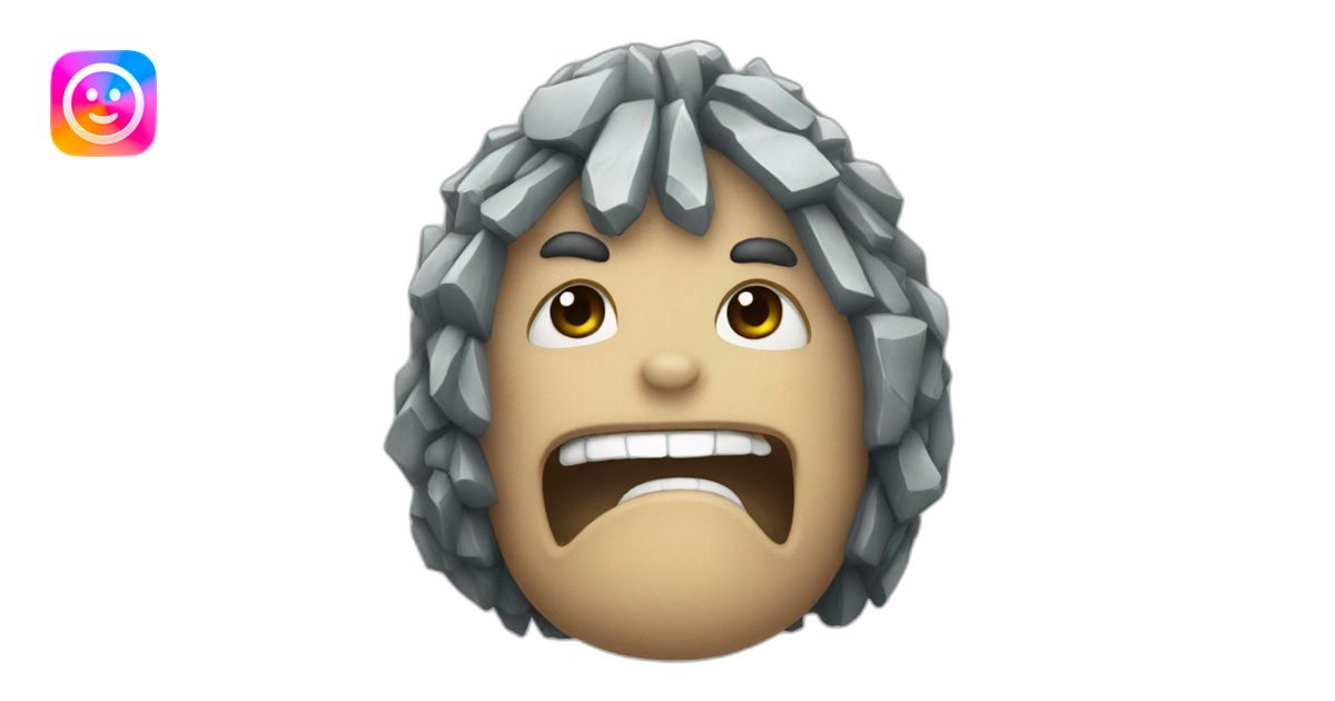 giga-rock emoji | AI Emoji Generator
