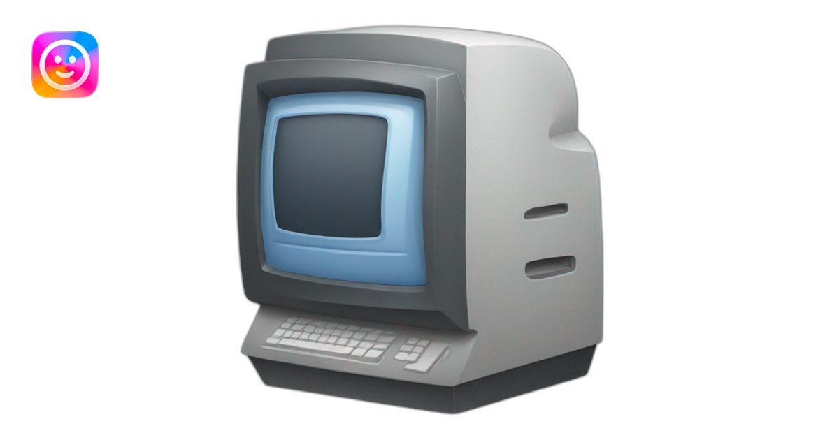computer emoji | AI Emoji Generator