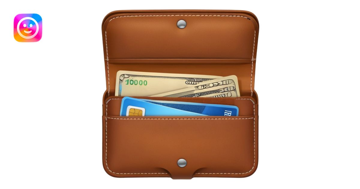 open empty wallet with no money at all emoji | AI Emoji Generator