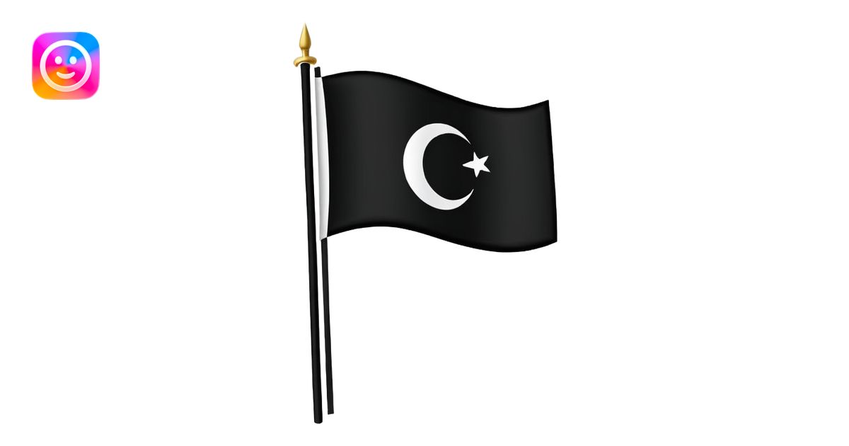 ISIS flag emoji emoji | AI Emoji Generator