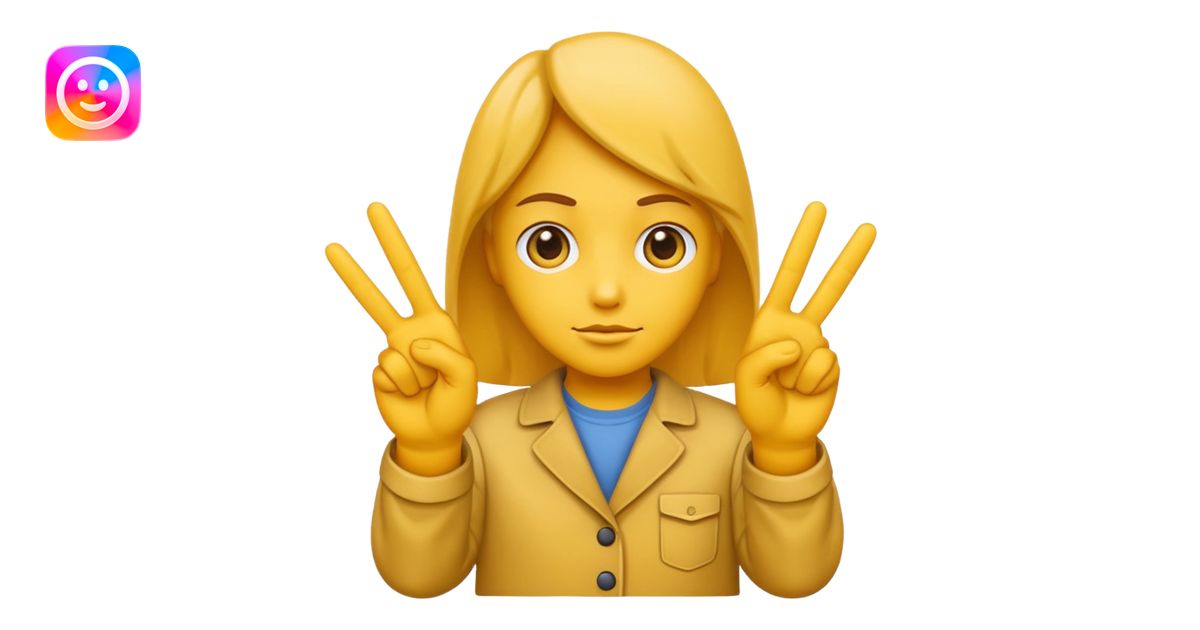 An standard yellow-color emoji that looks very serious and has his ...