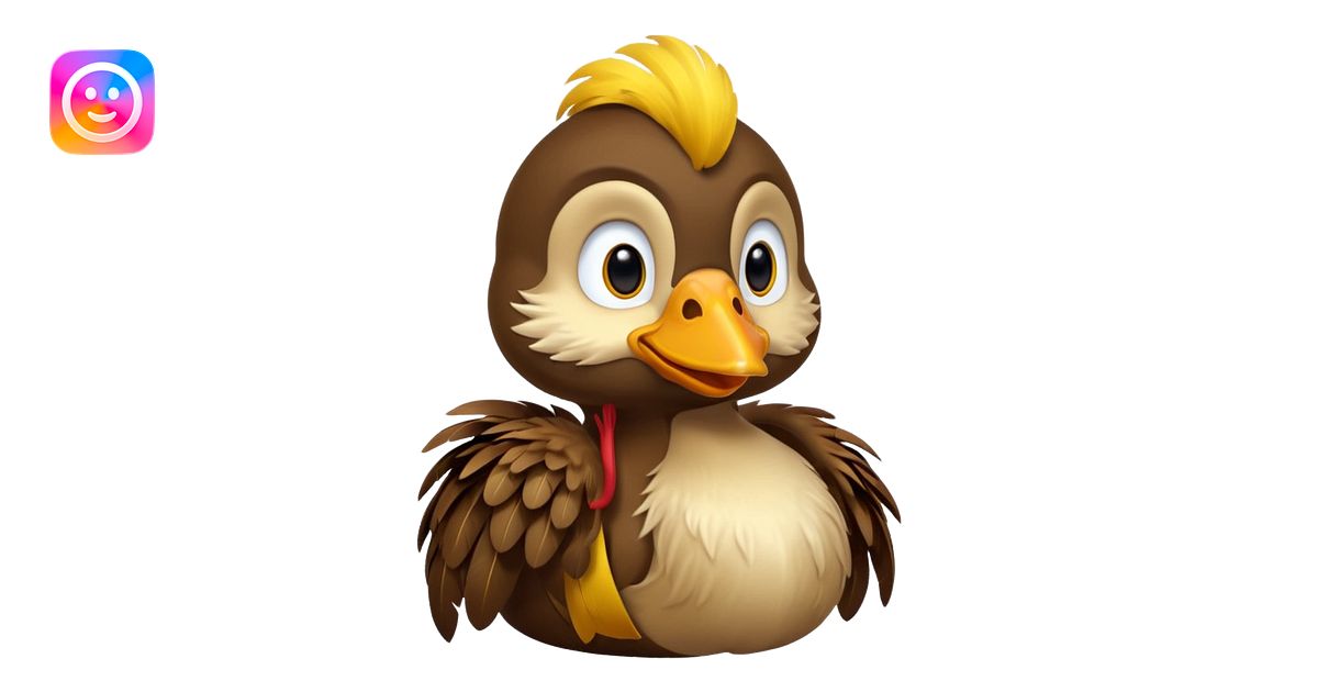 I want duck 🦆 emoji and monkey 🐒 emoji mashed together making a ...