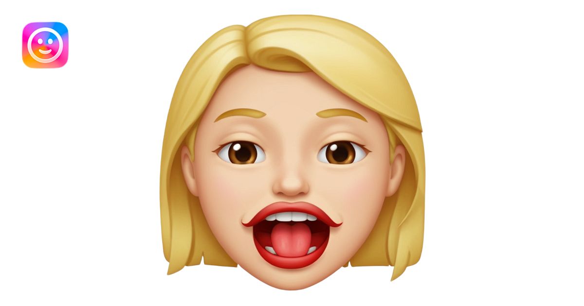 Biting lip and wincing emoji | AI Emoji Generator