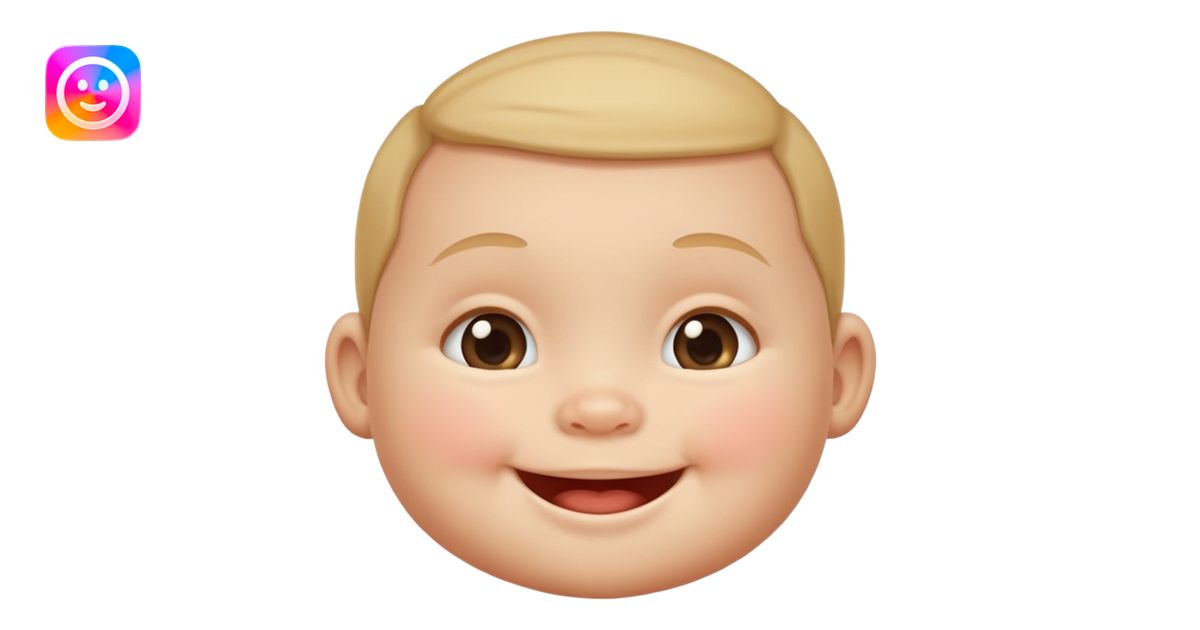 Fat baby emoji | AI Emoji Generator