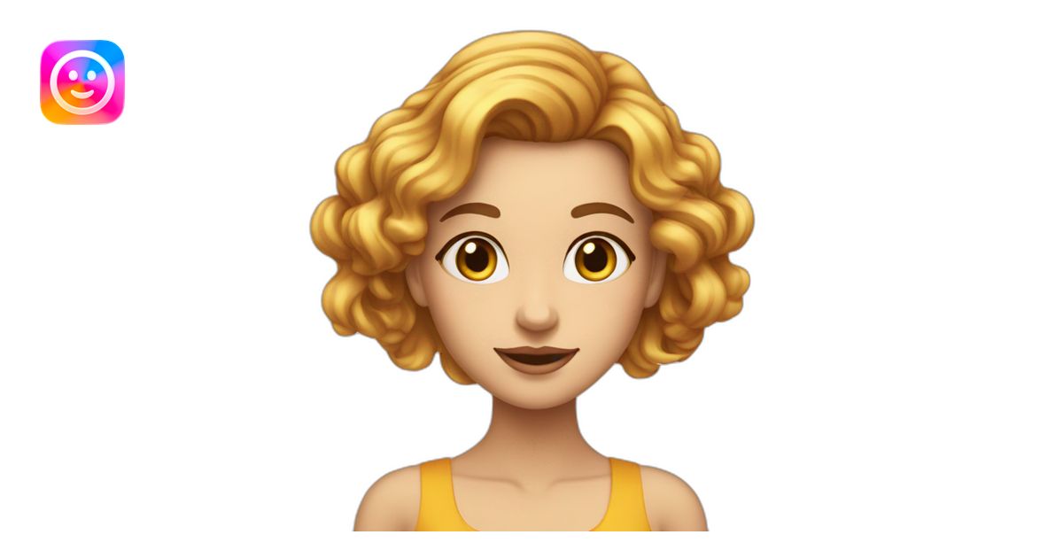 Beauty-caucasian-full-body-Girl and the honey emoji | AI Emoji Generator