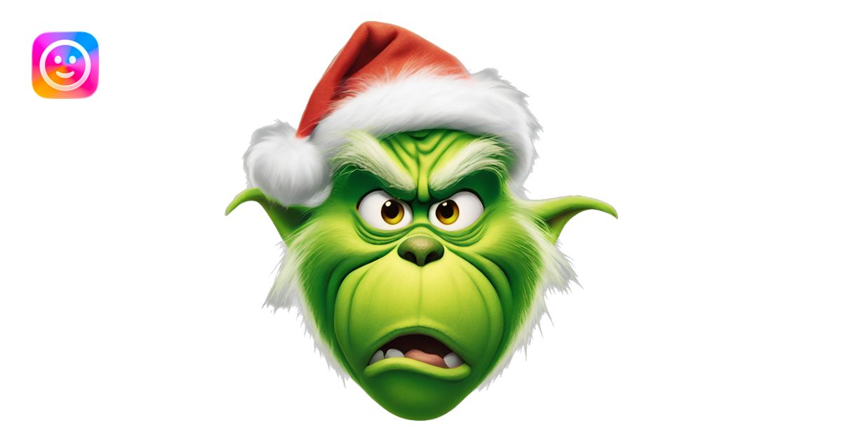 the grinch angry emoji | AI Emoji Generator