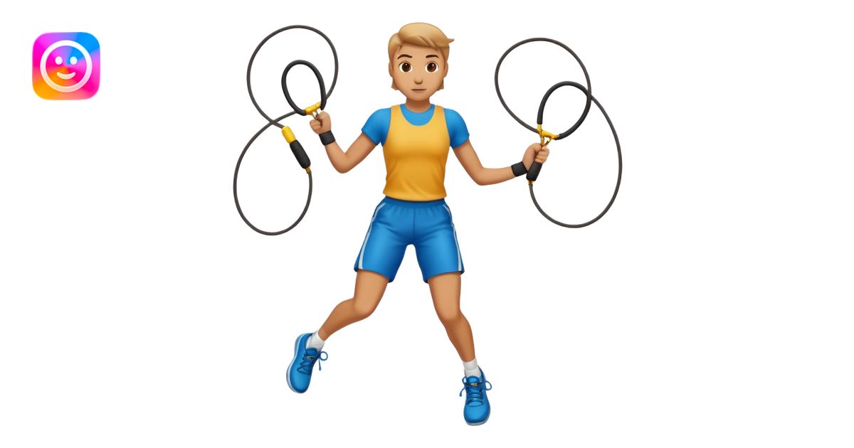 jumping rope emoji | AI Emoji Generator