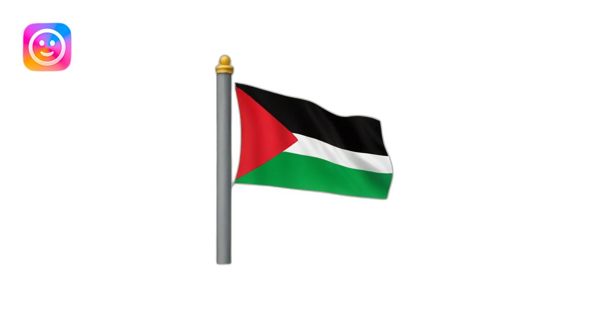 Palestine flag emoji | AI Emoji Generator