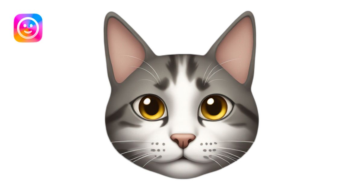 relaxed and laid-back cat. emoji | AI Emoji Generator