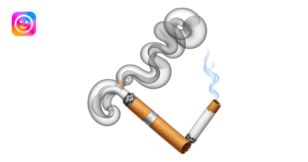 Cigarette smoking emoji | AI Emoji Generator