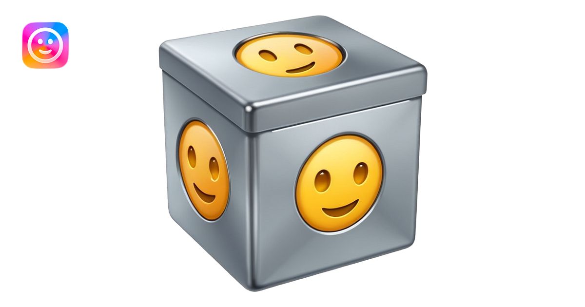 Box in x emoji | AI Emoji Generator