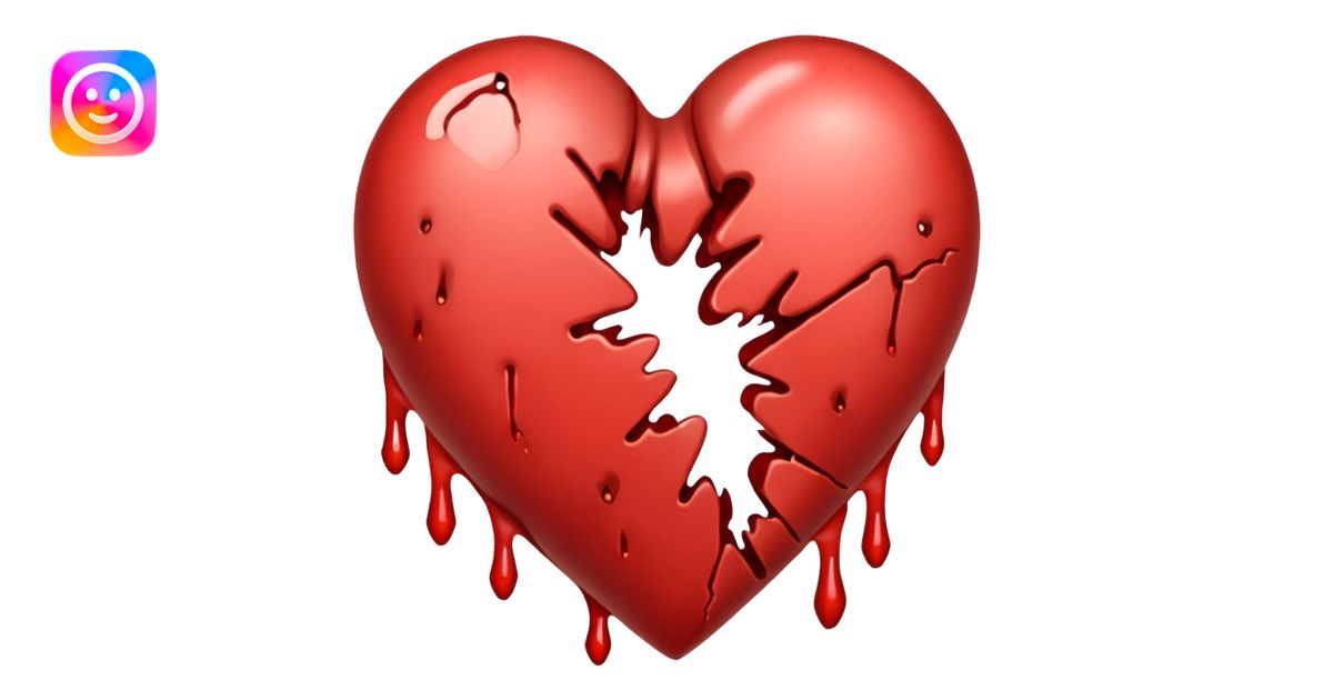 Rip heart out of chest emoji | AI Emoji Generator