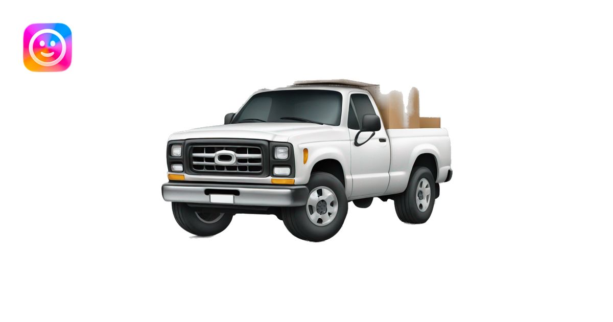 pick up truck emoji | AI Emoji Generator