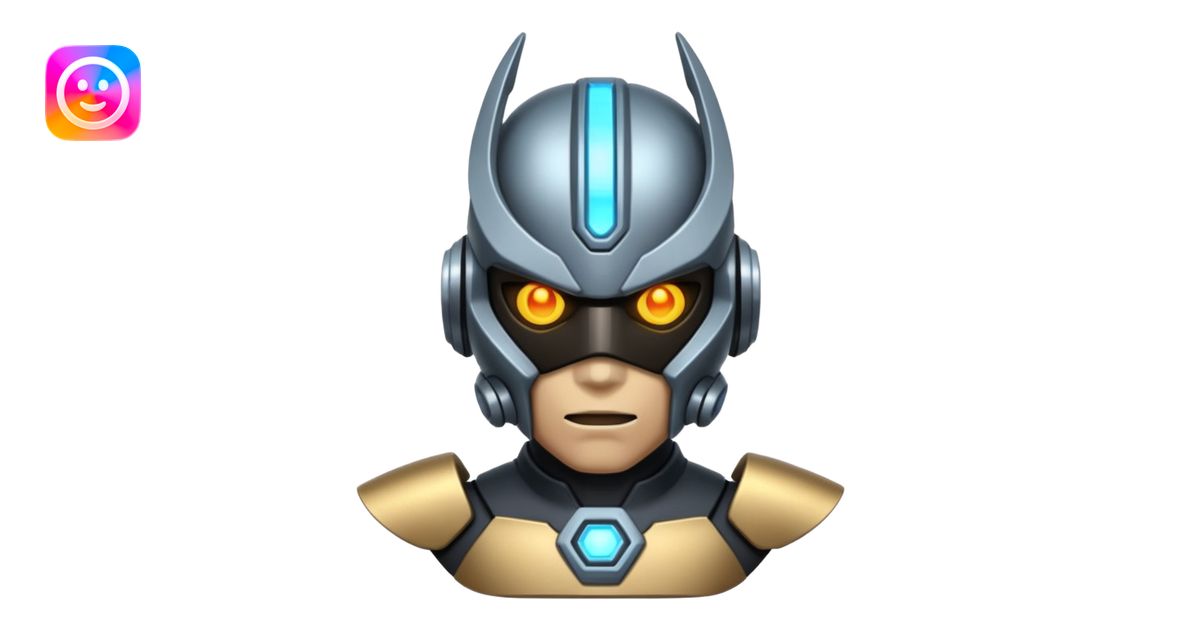 Protogen (half body! emoji | AI Emoji Generator
